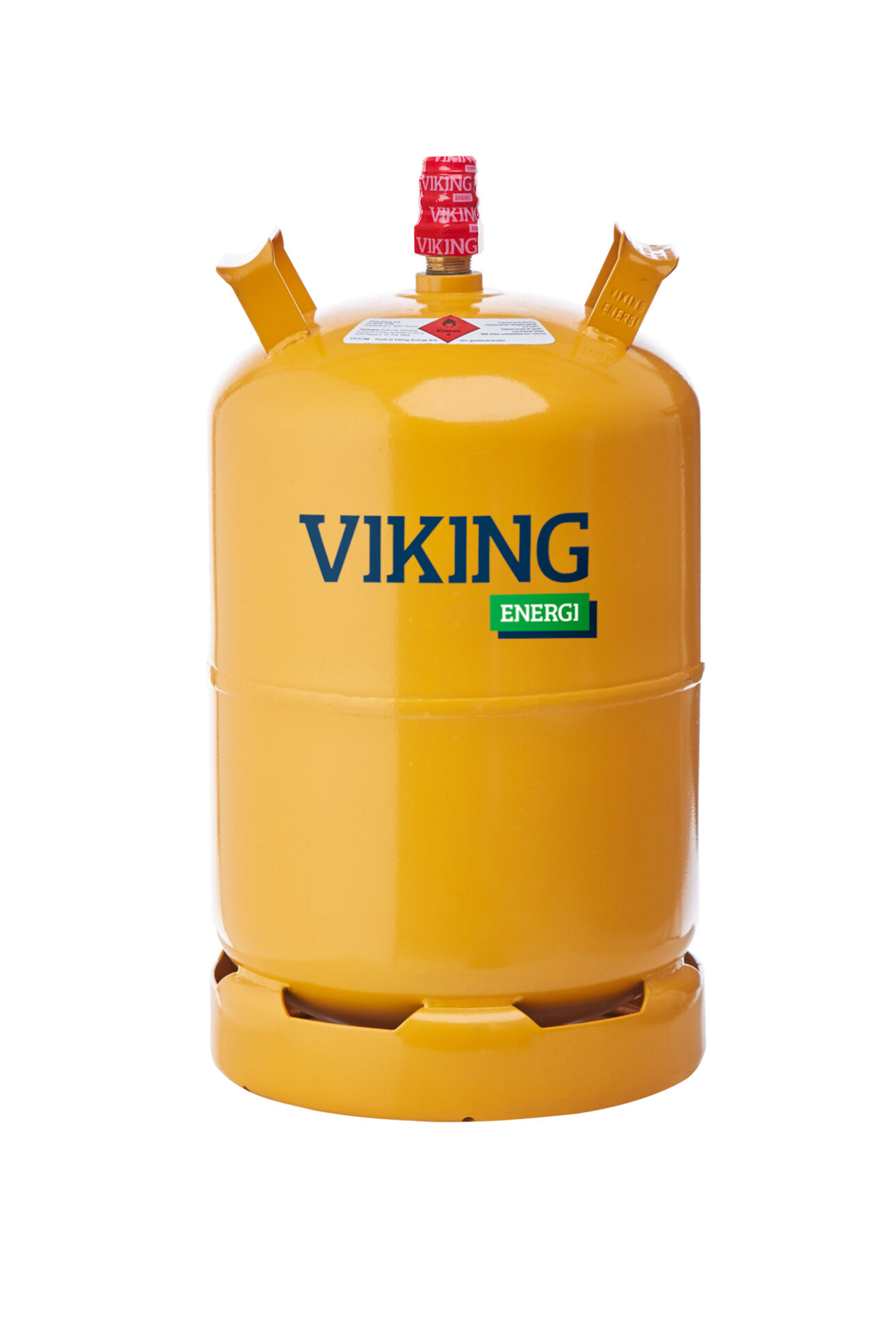Stålflaske gas - Viking - 10 kg - Ombyt - Miljøfoder